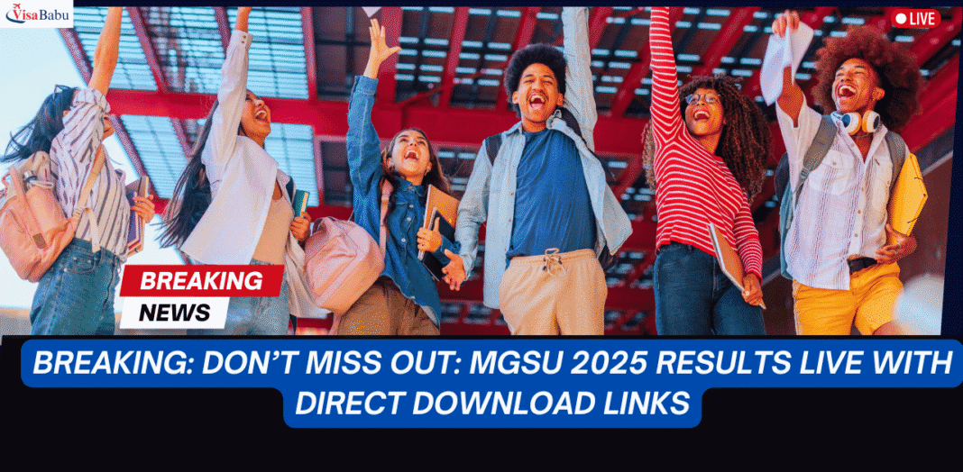 MGSU Result 2025 Latest: Direct Link, Marksheet, Expert Guide